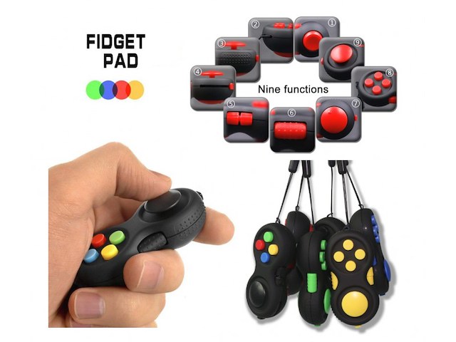 Fidget Pad Dzojstik Antistres Protiv Nervoze