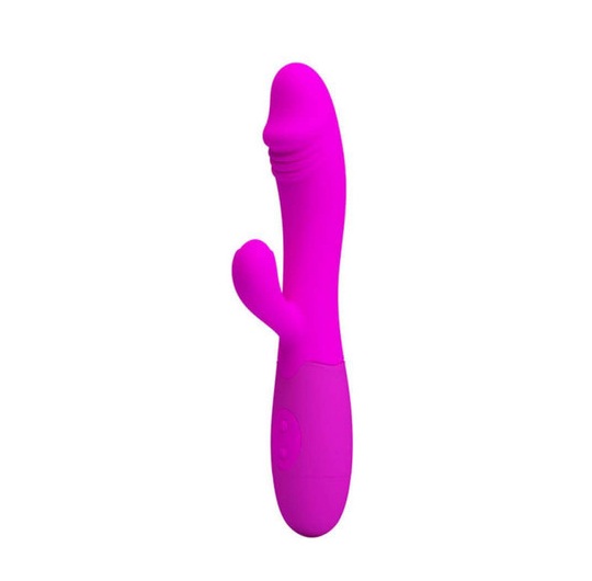 Pretty love vibrator sa klitoralnim stimulatorom, D00942