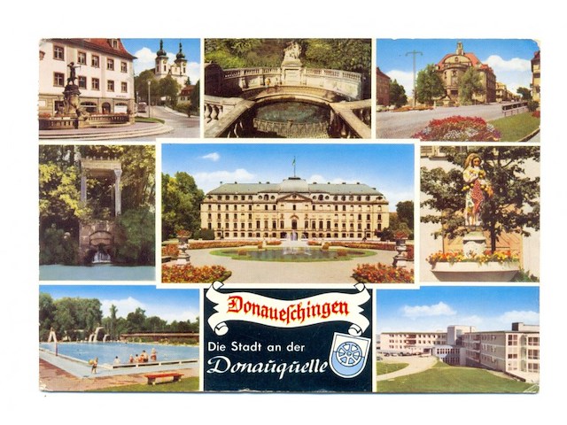 Razglednica Nemačka Dunaušingen