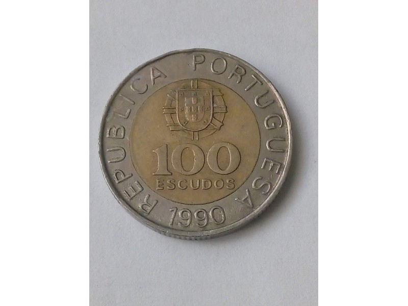 100 Escudos 1990.godine - Portugal -