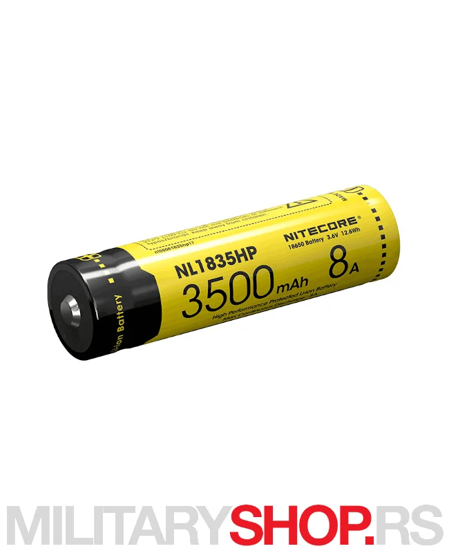Litijum-jonska 18650 Baterija Nitecore NL1835HP