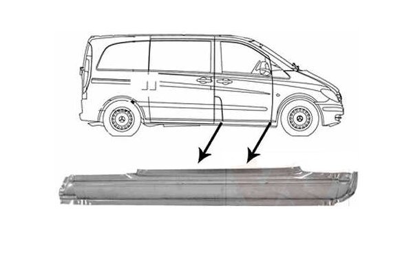 Prag 504042 - Mercedes-Benz Vito 03-14