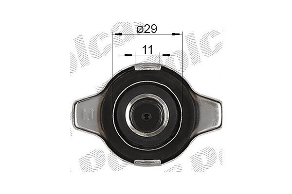 Čep hladnjaka A2524 - Ford, Honda, Hyundai