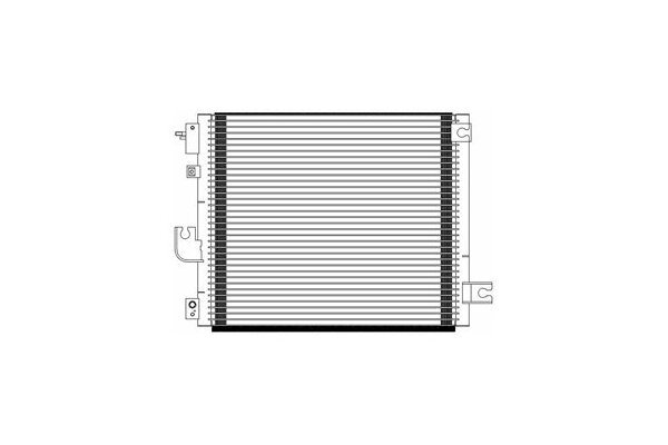 Kondenzator klime 4043K8C1S - Hyundai Atos Prime 99-