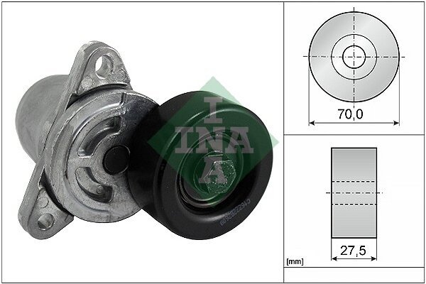 Mikro kaiš (zatezač) 534030610 - Hyundai Accent 00-06