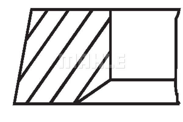 Komplet klipnih prstenova 04001N0 - Citroen, Fiat, Peugeot