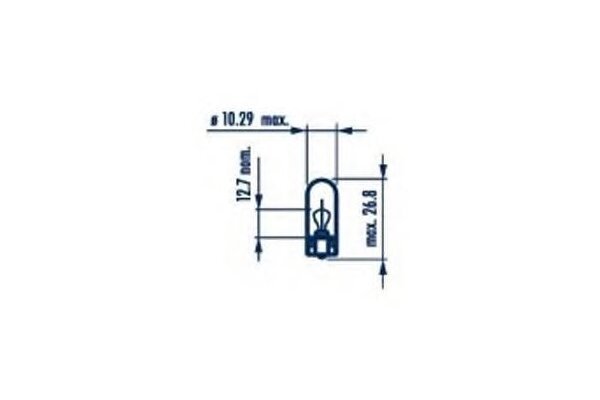 Sijalica Narva W5W 12V/5W - NAR17177SET (10 kosov)