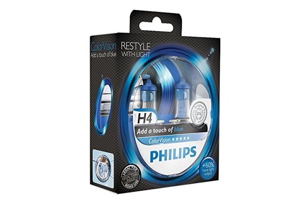 Sijalica Philips H4 ColorVision Blue - PH12342CVPBS2 (2 komada)