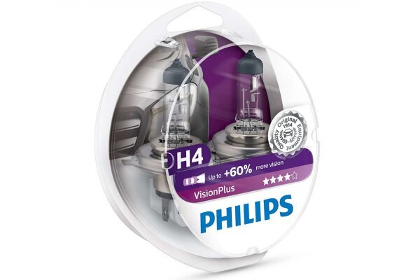 Sijalica Philips H4 VisionPlus - PH12342VPS2 (2 komada)