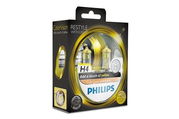 Sijalica Philips H4 ColorVision Yellow - PH12342CVPYS2 (2 komada)