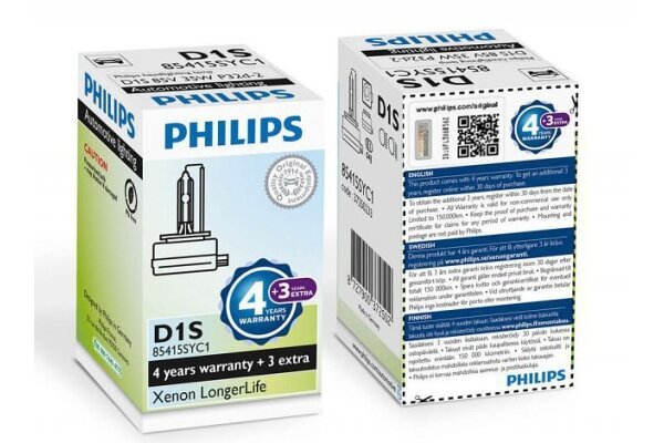 Xenon sijalica D1S Philips LongerLife 4300K - PH85415SYC1