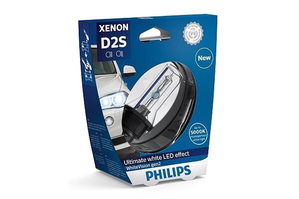 Xenon sijalica D2S Philips WhiteVision 5000K - PH85122WHV2S1