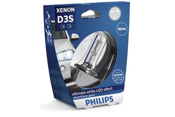 Xenon sijalica D3S Philips WhiteVision 5000K - PH42403WHV2S1