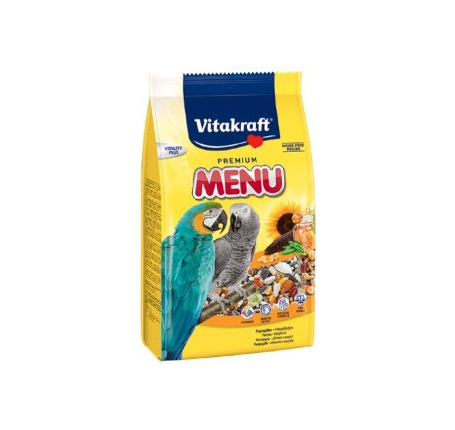 Premium Menu, hrana za velike papagaje, 1kg