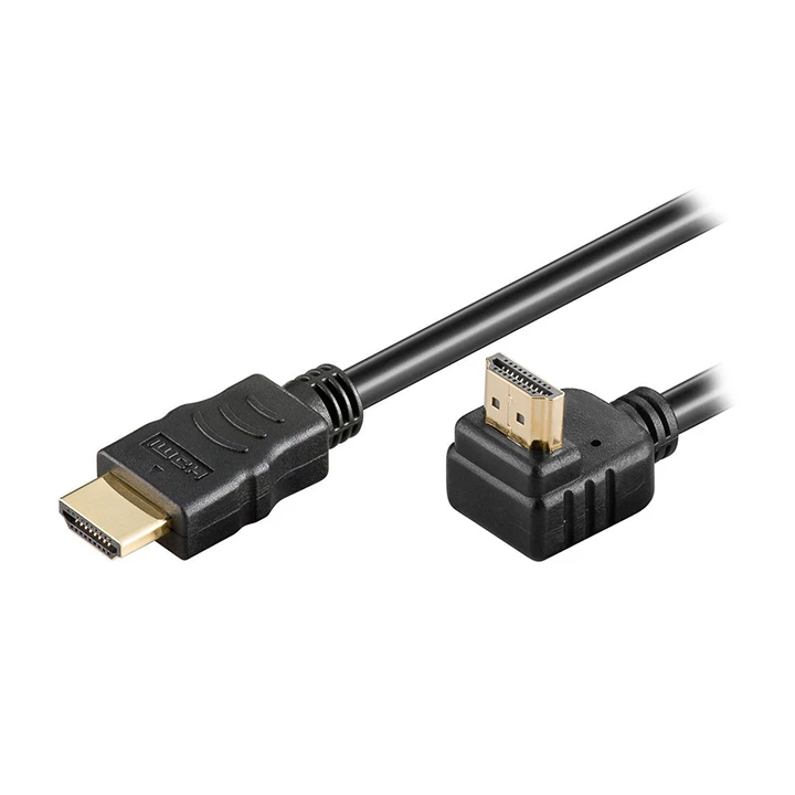 Kabl HDMI AM - HDMI AM v1.4 ugaoni 90°, 1m
