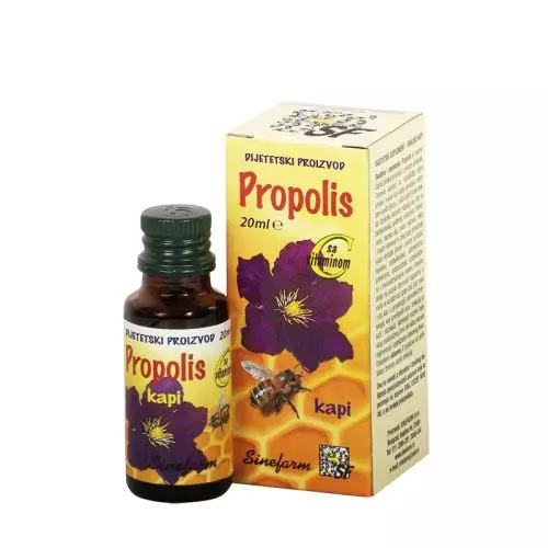 Sinefarm Propolis kapi sa vitaminom C 20ml