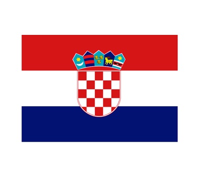 Zastava Hrvatske 30cm x 20cm