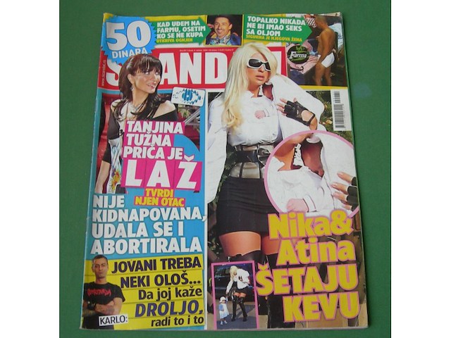 Scandal br. 281, 2009., Jelena Karleuša, Brena...