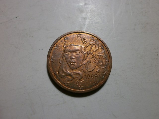 France 2 Euro Cent 1999