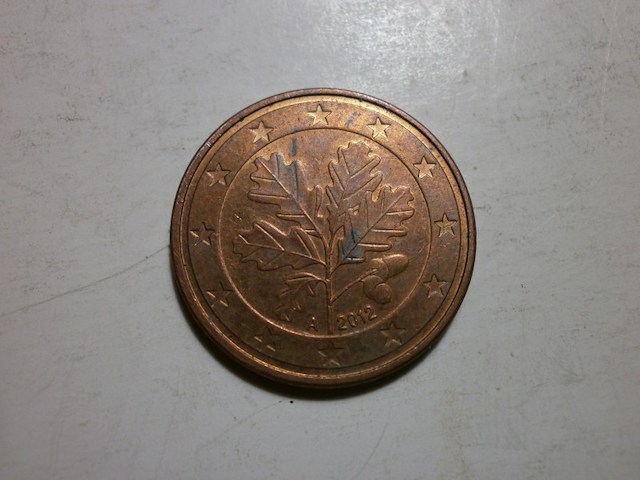 Germany 5 Euro Cent 2012 A