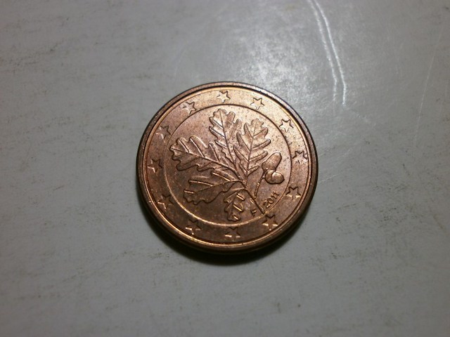 Germany 1 Euro Cent 2011 F