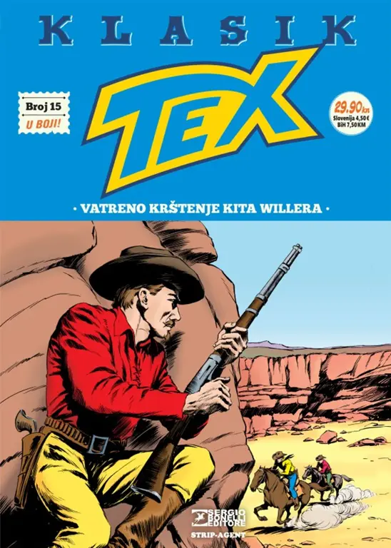 Strip agent Tex klasik 15: Vatreno krštenje Kita Willera