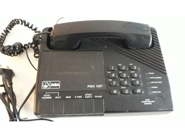 ANTIKVITET:TELEFONSKA SEKRETARICA ABA PMX 108T