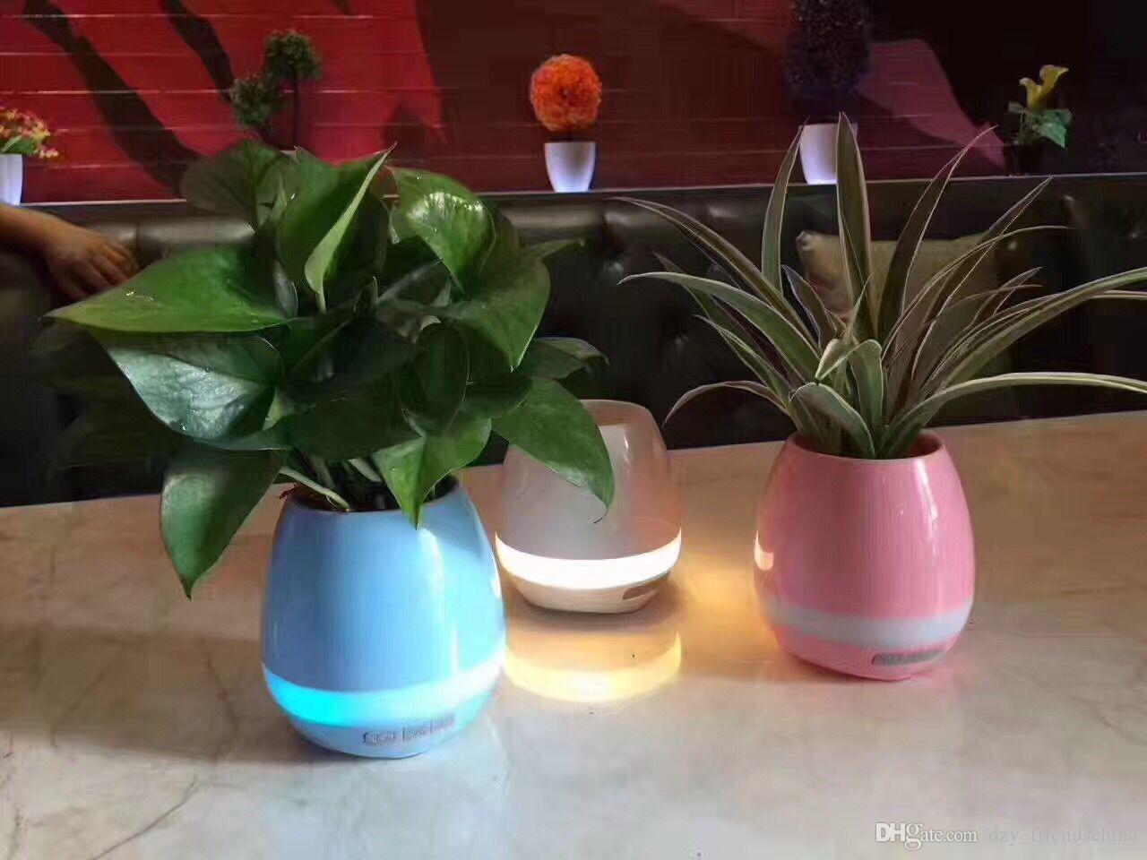 Smart Music Flowerpot – 4u1 Zvucnik+Saksija+Piano+Lampa