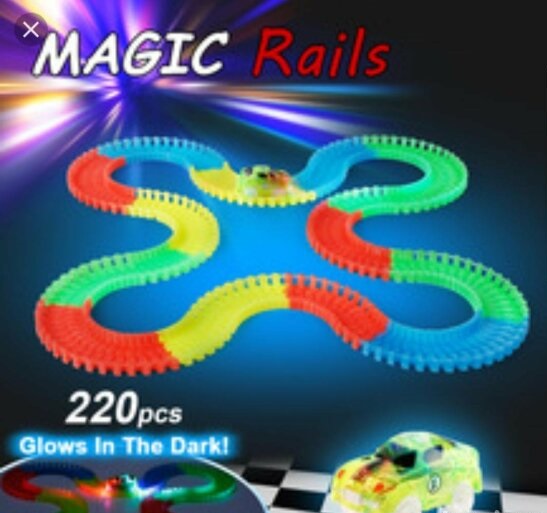 Magična staza 220 delova – Set za decu Magic Tracks