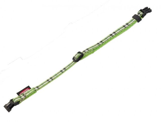 Ogrlica karo zelena 10mm 20-35cm