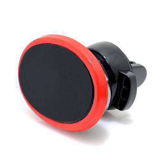 Drzac za mobilni telefon CT008 magnetni crno-crveni (ventilacija)
