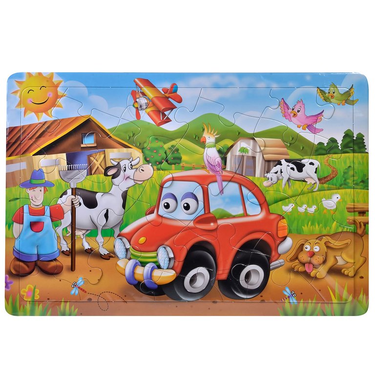 Farma i kola – puzle