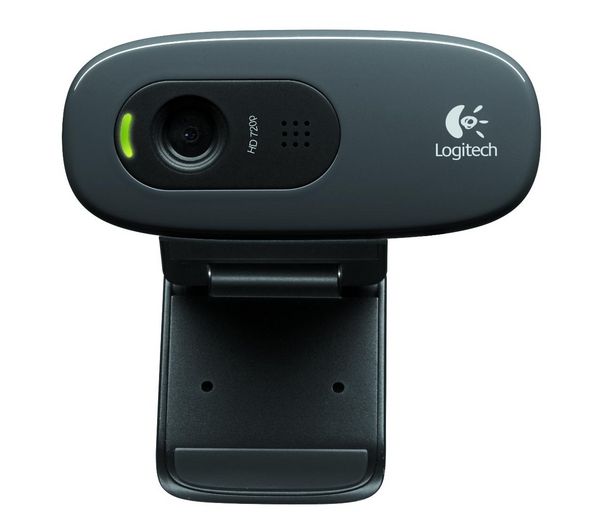 Logitech C270 HD Webcam, Black for Win 10, New – Garancija 2god