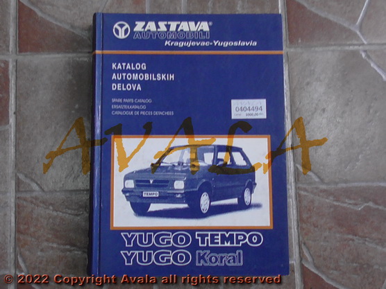 Katalog rezervnih delova *10404494*