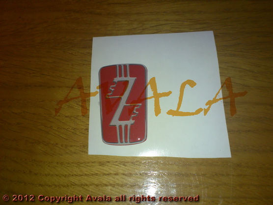 Stiker 34x57mm "Z" *10902447*