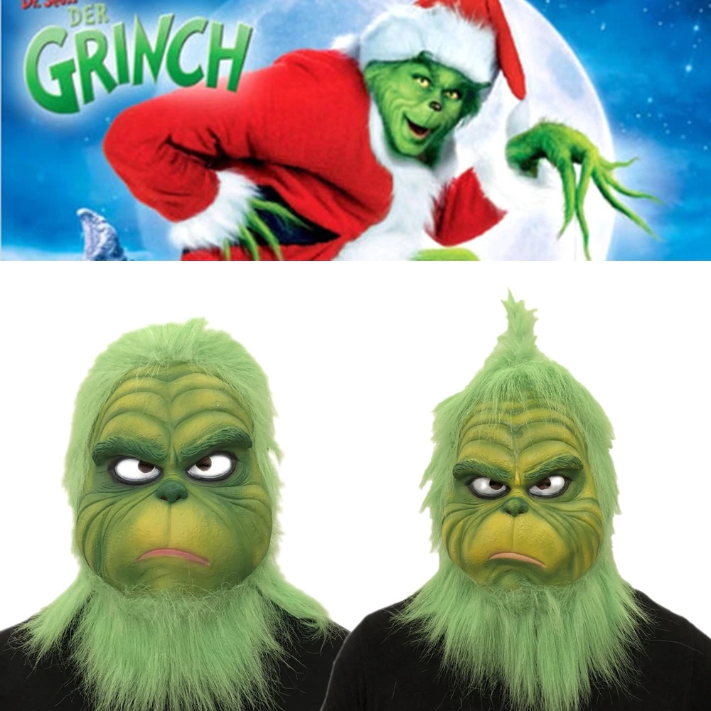 Maska GRINCH za odrasle Model 1