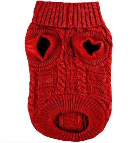 Pulover za ljubimca – crvena rolka