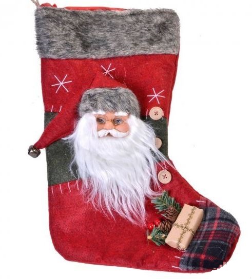 Novogodišnja čarapa – Deda Mraz