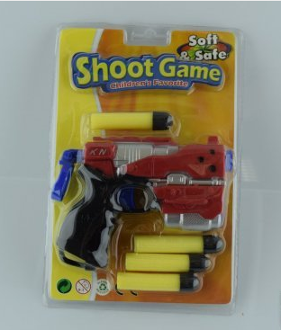 Pištolj i metkovi od pene Shoot Game