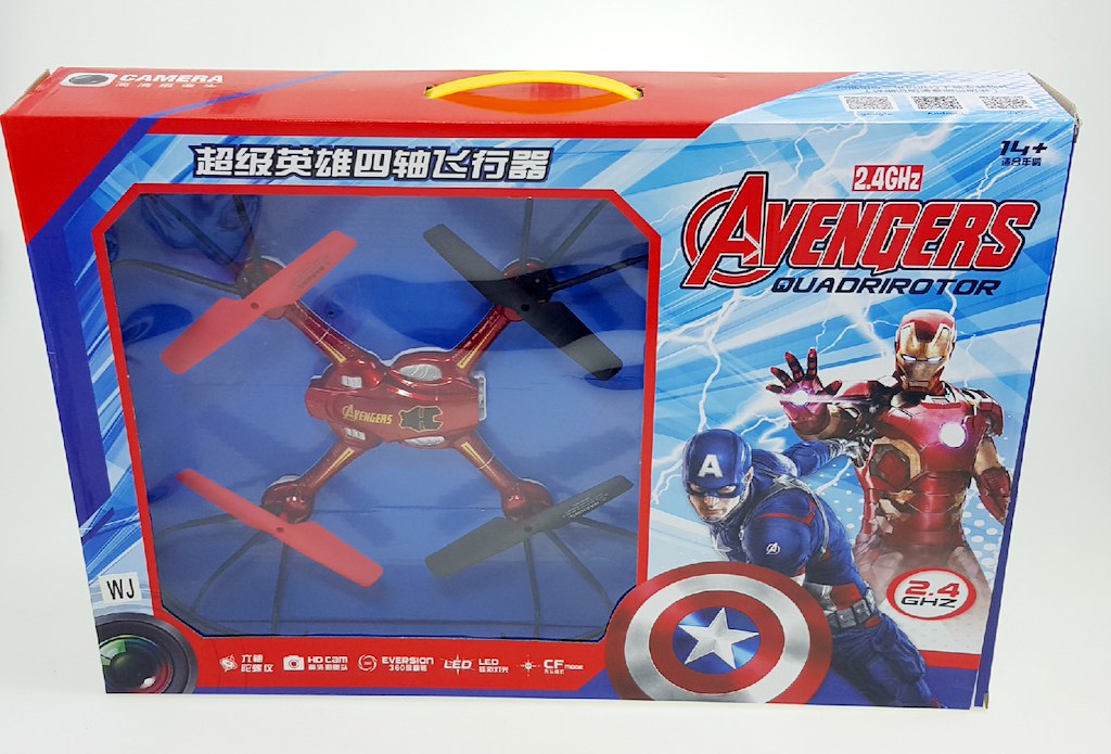 Avengers QUADCOPTER Dron – NOVO