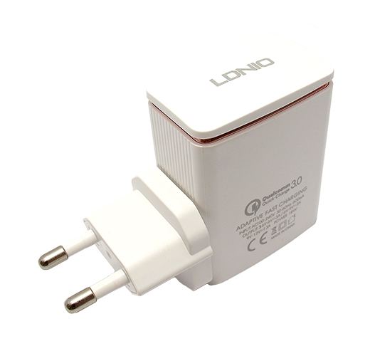 Kucni punjac LDNIO AI301Q USB 9V/2A FAST za Iphone lightning