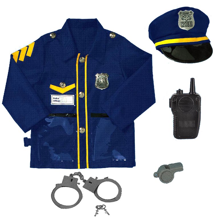 Uniforma za male policajce – set