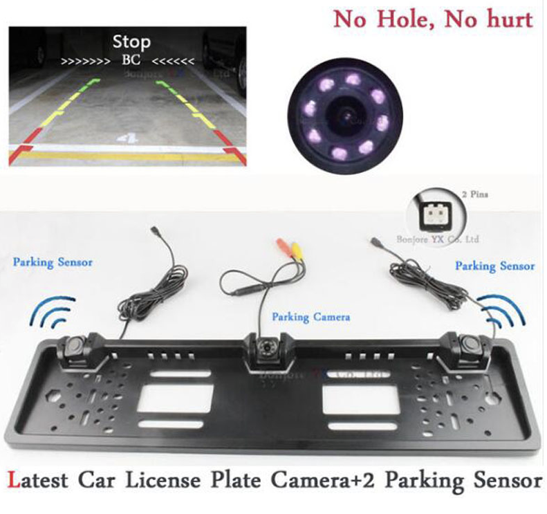 Parking senzori+kamera u ramu tablice