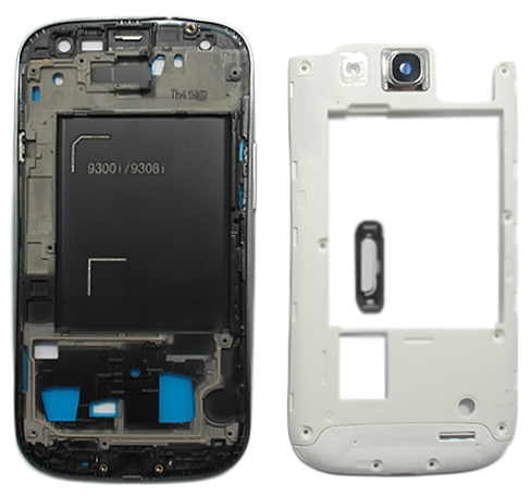Frame za Samsung I9301 Galaxy Neo S3 white full