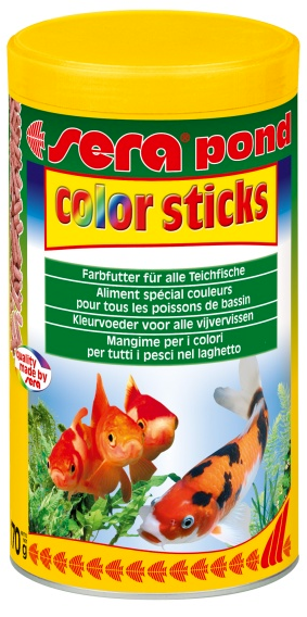 Sera pond color sticks 10L