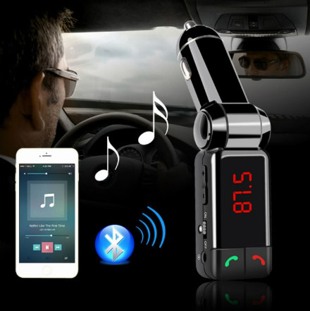 Fm transmiter bluetooth + punjač 2xUSB