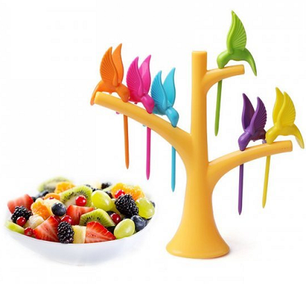 Viljuške za voće i meze u veselim bojama