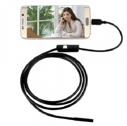 Android/PC Endoskop Kamera 3.5M-5.5mm-6Led