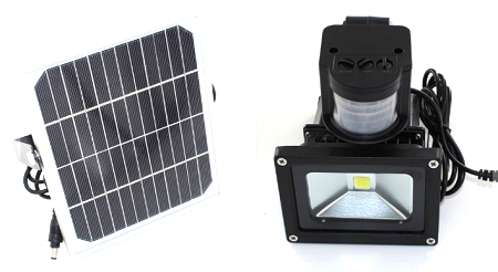 Prenosni SOLARNI LED reflektor 10w sa sopstvenom punjivom baterijom
