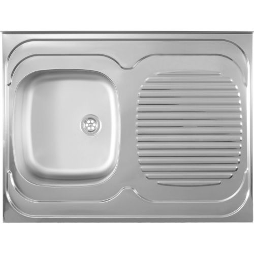 METALAC STANDARD Jednodelna inox sudopera-leva, fi 60 800 x 600 058776